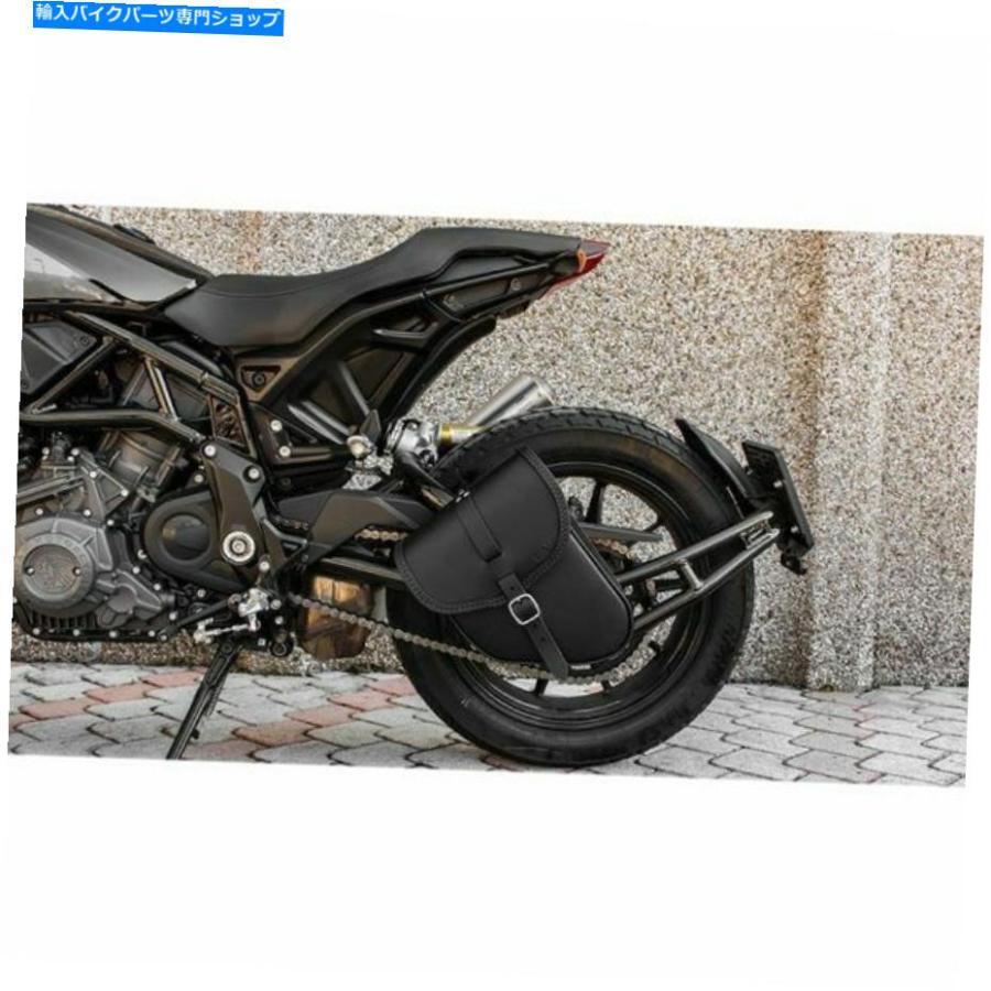 サイドバック 2019-2021インドFTR 1200、FTR 1200 Sのためのサドルバッグレザースイングアームバッグ SADDLLE ...