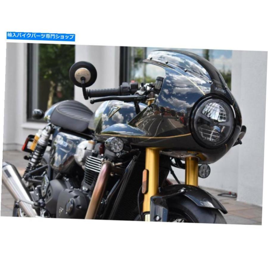 Windshield Threats Thruxton TFC着色ウィンドスクリーン - スモーク Triumph TFC Tinted Windscreen Smoked : rewrite ...