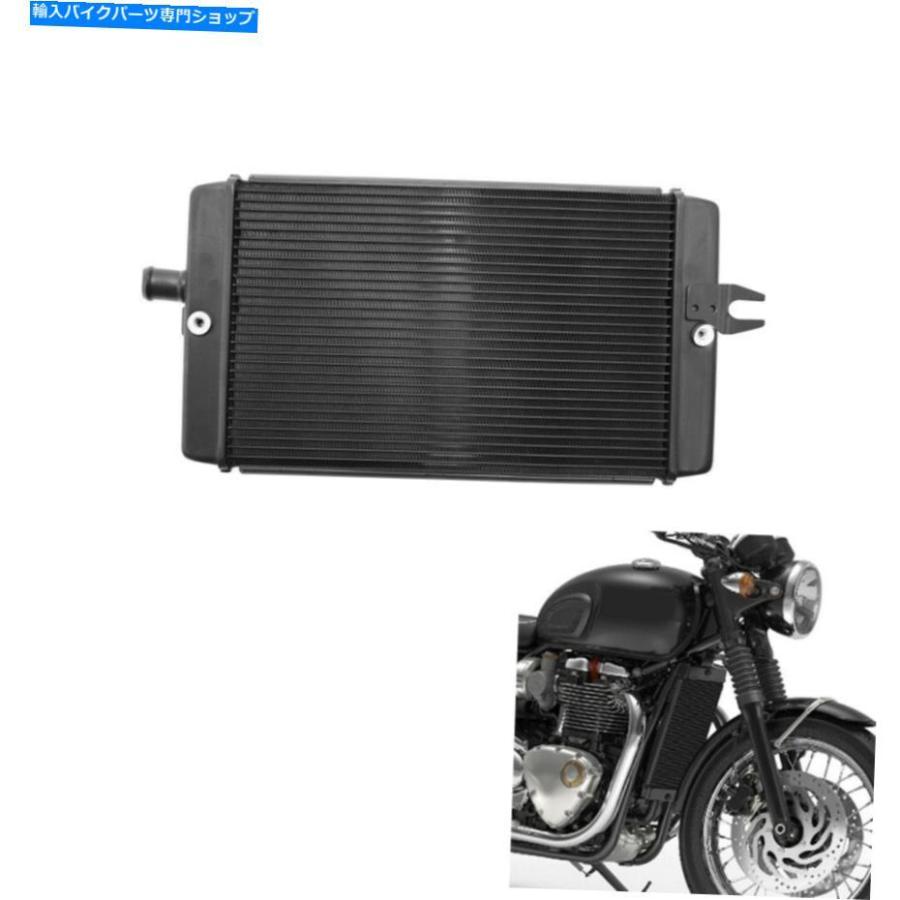 radiators Triumph 900 Street Twin 2016-2018のためのブラックラジエーターエンジン冷却クーラーフィット Black Radiator Engine ...