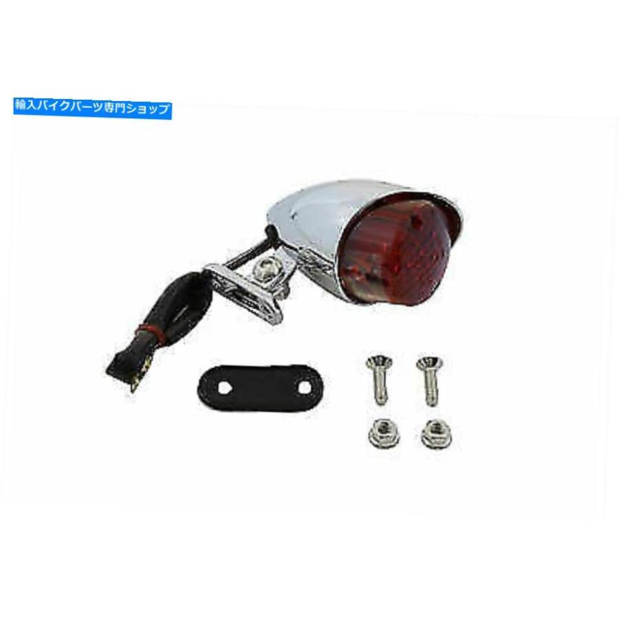 クロームパーツ Harley Davidsonによるクロム弾丸テールランプV-Twin Chrome Bullet Style Tail Lamp for Davidson by V-Twin ...
