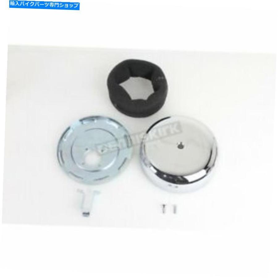 クロームパーツ Wyatt Gatling Chrome 7 In。センタースクリューLinkert Air Cleanerアセンブリ ...