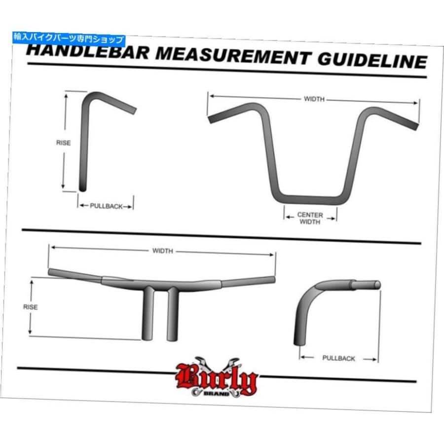 クロームパーツ Burly Brand B28-336T - Gorilla APEハンガー14 "ハンドルバー1.25"直径 クロム Ape Hanger 14" Ha : rewrite ...