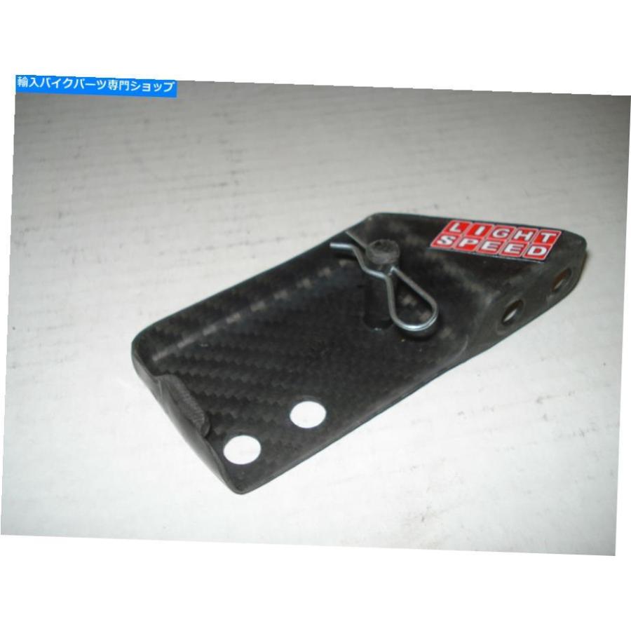 カーボン LightSpeedカーボンファイバートランスポンダホルダー。デザインのボルト。 yz / crf kxf rmzに合う ...