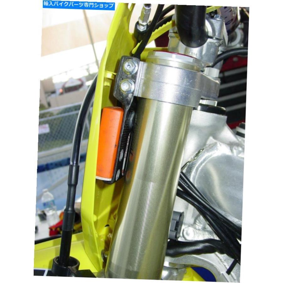 カーボン LightSpeedカーボンファイバートランスポンダホルダー。デザインのボルト。 yz / crf kxf rmzに合う ...