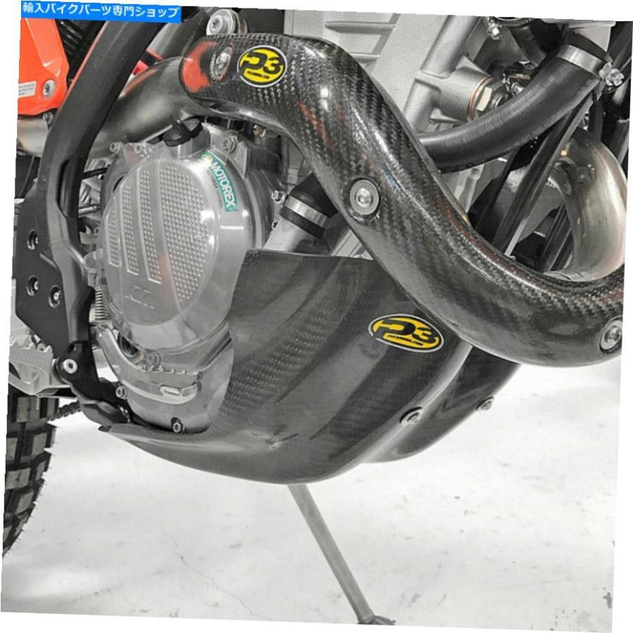 カーボン Husqvarna fe250 2017-2021 17 18 19 20 21 P3 Carbon Fiber Skid ...