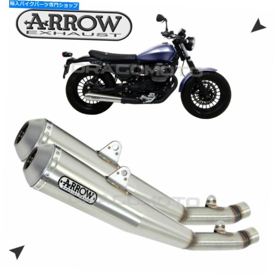 サイレンサー Moto Guzzi V9 Bobber / Roamer 2017 2018カラー矢印Pro-Racing Nichrom-オリジナルのタイトルを表示 MOTO GUZZI ...