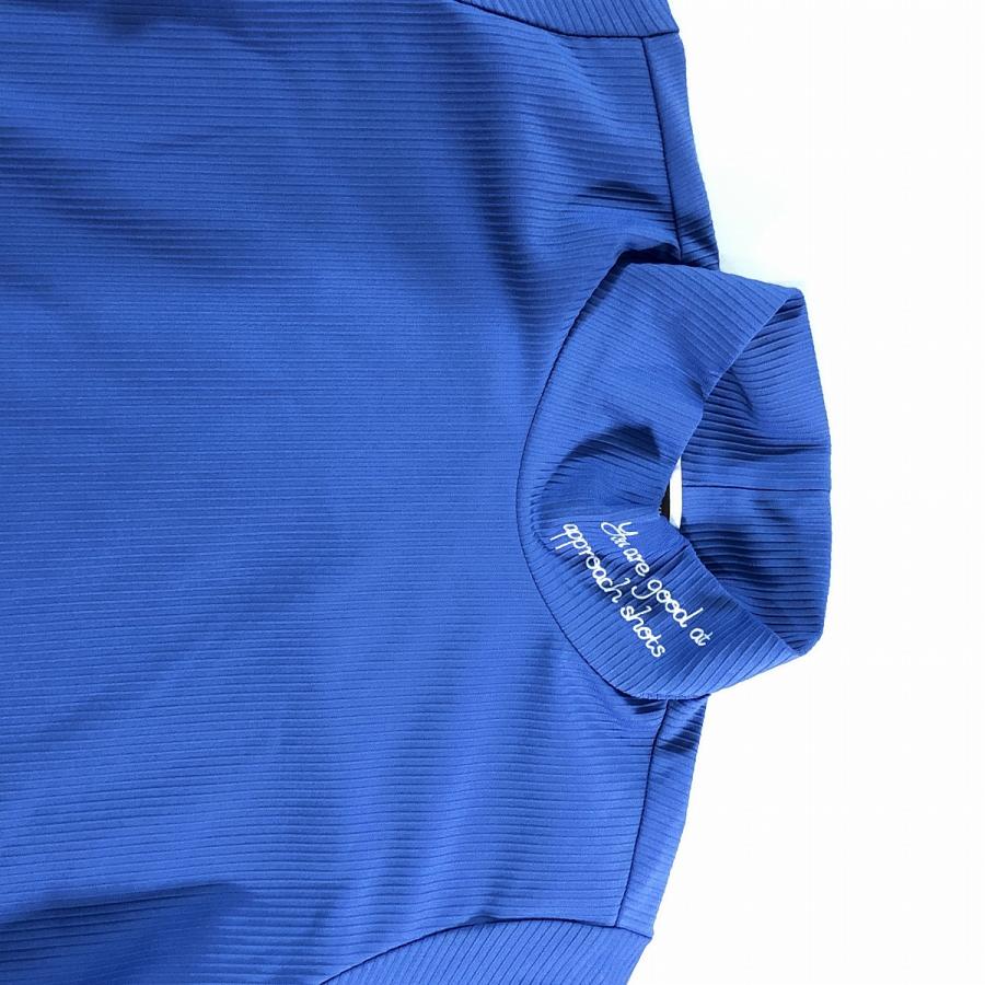 Kolwin コルウィン ゴルフウェア ハイネック リブカットソー XL 青 美品 : 221026108 : リサイクルストア・リセール - 通販 - Yahoo!ショッピング
