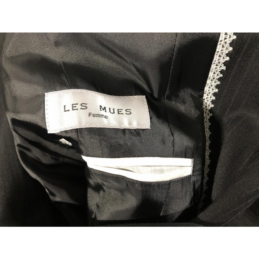 LES MUES レ ミュー アオキ パンツスーツ レディース SS-S XSシャツ パンツ付き 黒 美品 :231118816:リサイクルストア・リセール - 通販 - Yahoo!ショッピング