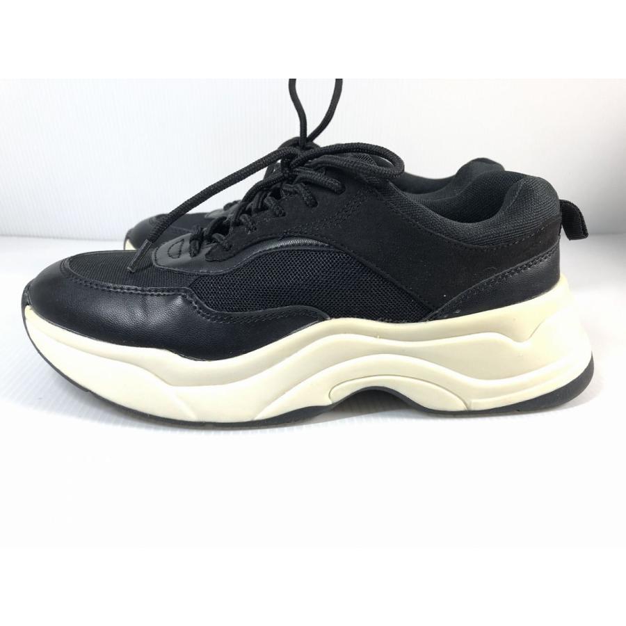 厚底 スニーカー レディース 23.5cm Mサイズ ブラック 黒 中古 313491 型番 G8 : 240518731 : リサイクルストア・リセール - 通販 - Yahoo!ショッピング