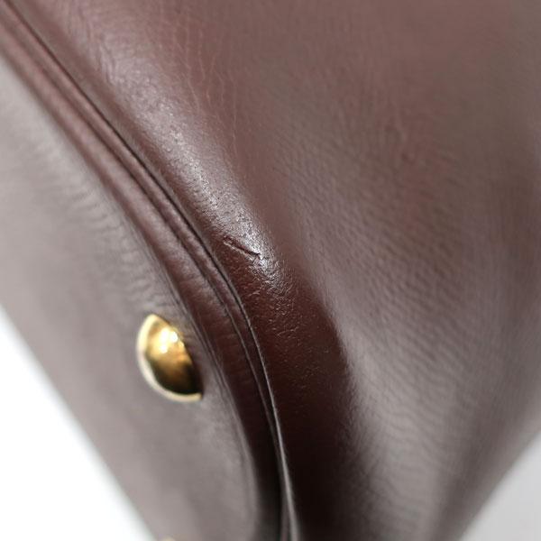 ボリード HERMES／エルメス ボリード35 クシュベル ブラウン 〇U刻印 ハンドバッグ 600120040 : リシャイン Yahoo!ショップ - 通販 - Yahoo!ショッピング