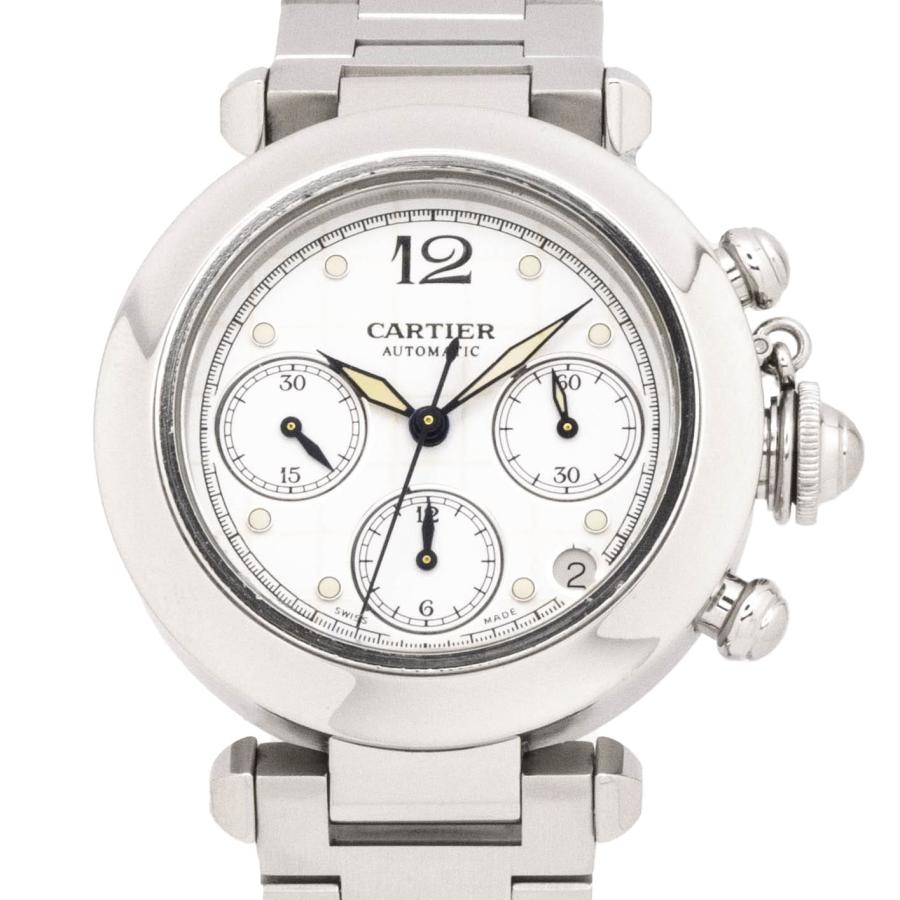 PASHA DE CARTIER カルティエ Cartier パシャ C W31039M7 Pasha 自動巻き 腕時計 メンズ・ユニセックス 白 : TreMart ヤフー店 - 通販 ...