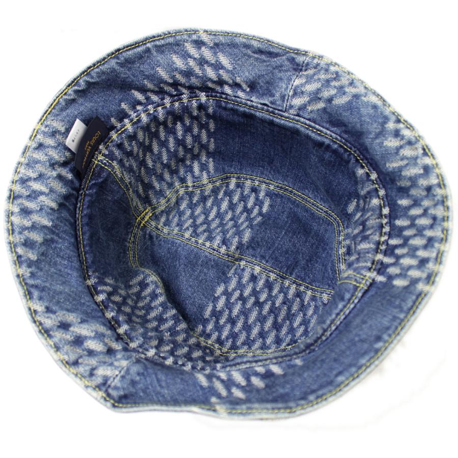 美品 ルイ・ヴィトン LOUIS VUITTON ボネ・ダミエ ジャイアント ウェーブ モノグラム MP2733 帽子 ハット【中古】3852 ...