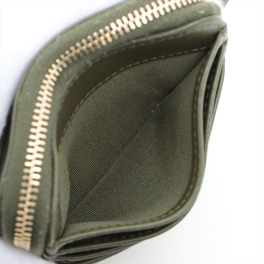 CHANEL 19 新型 極美品 シャネル ジップコインパース ココマーク カーキ シルバー金具 品薄【中古】5147 : スターマイン ...