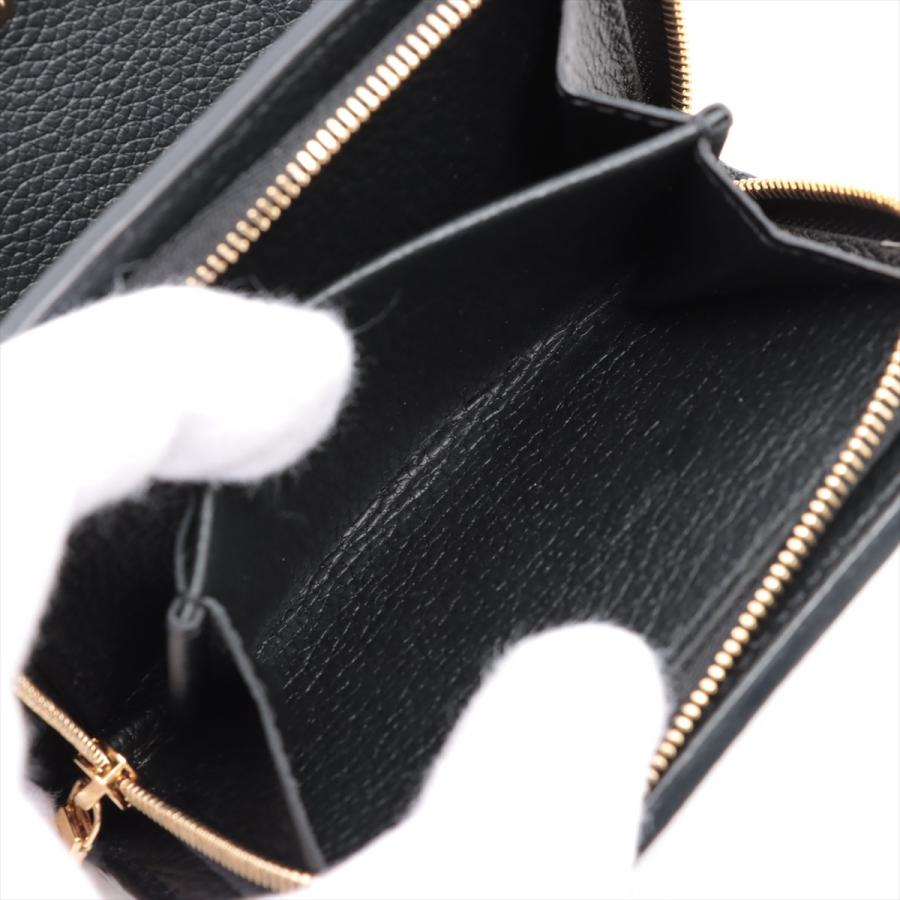 極上品 ルイヴィトン モノグラムアンプラント ポルトフォイユクレア M80151 ノワール コンパクト RFID反応有【中古】9644 : ...