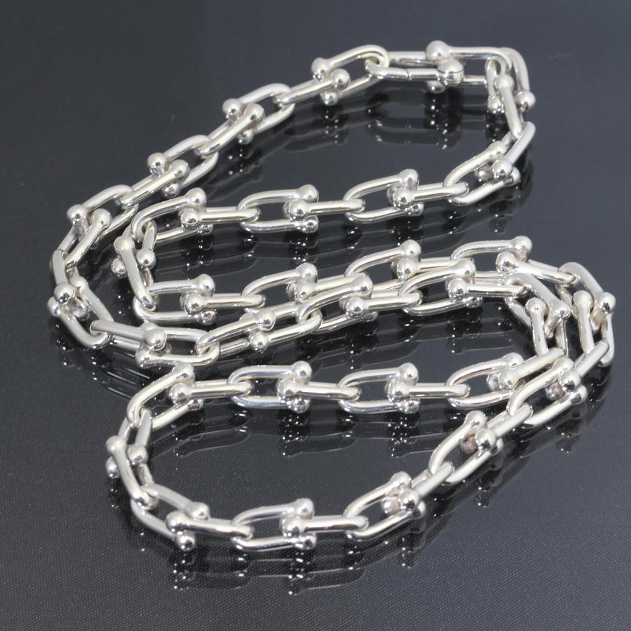 TIFFANY&Co. 極美品 ティファニー TIFFANY＆CO．ハードウェア スモールリンク ネックレス 925 44.1g 【中古】9648 : スターマイン - 通販 - Yahoo ...