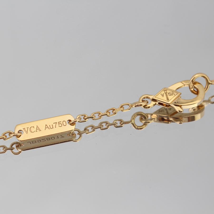 Van Cleef ＆ Arpels 美品 ヴァンクリーフ&アーペル ヴィンテージ アルハンブラ 750 グレーシェル PG ネックレス 正規品【中古】9850 : スターマイン - 通販 ...