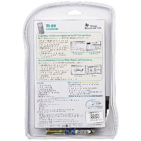 Ti89 Graphing Calculator Titan [並行輸入品] :B0001EMLZ2:Rean STORE - 通販 ...
