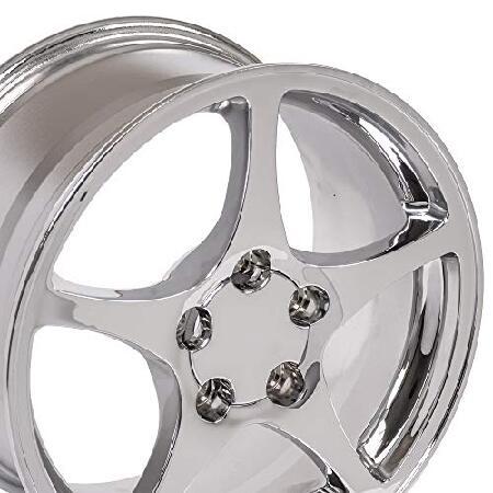 OE Wheels LLC 18 inch Rim Fits Corvette - C5 Wheel CV05 18x9.5 Chrome ...