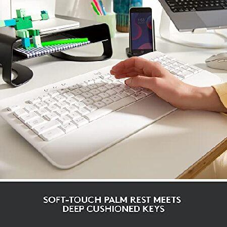 Logitech Signature K650 Comfort Full-Size Wireless Keyboard with Wrist ...