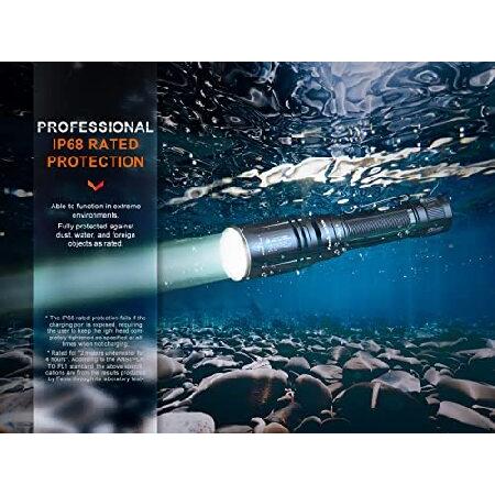 Fenix HT30R LEP Flashlight, 1640 Yards Ultra Long Throw, USB-C ...