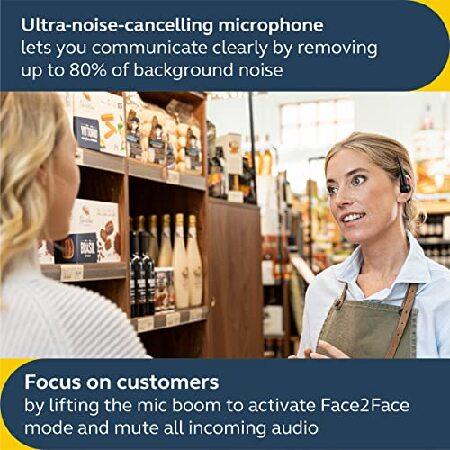 Jabra Perform 45 Ear Hook Mono Bluetooth Headset - Advanced Ultra-Noise ...