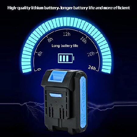 ELSOON タイル振動ツール 6段階速度調節可能 吸盤タイル振動マシン アップグレードされたデジタルディスプレイスクリーン 21V 400W ...