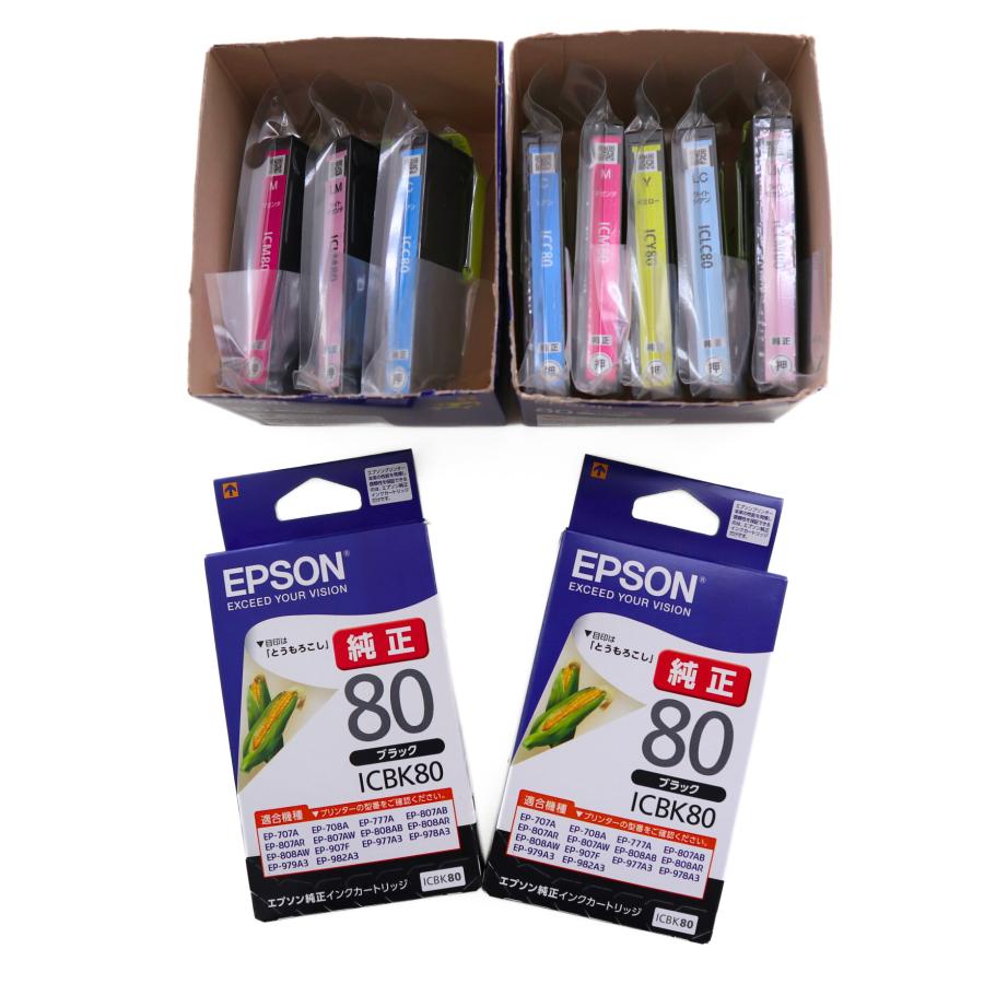 中古 小物・その他 エプソン EPSON IC 80 純正インクカートリッジ とうもろこし 未使用 : 00147 : resta-oro - 通販 - Yahoo!ショッピング