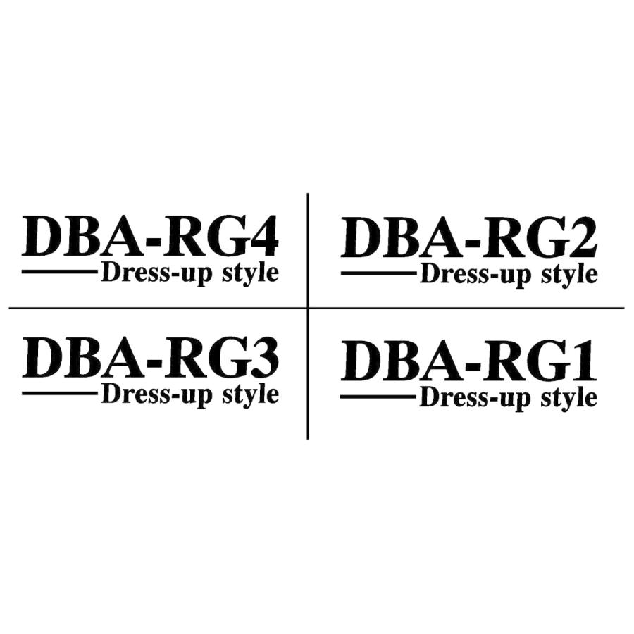 ステップワゴン DBA-RG4 DBA-RG3 DBA-RG2 DBA-RG1 ドレスアップスタイル ロゴ カッティングステッカー 選べる4サイズ 選べる4デザイン : Cutting ...