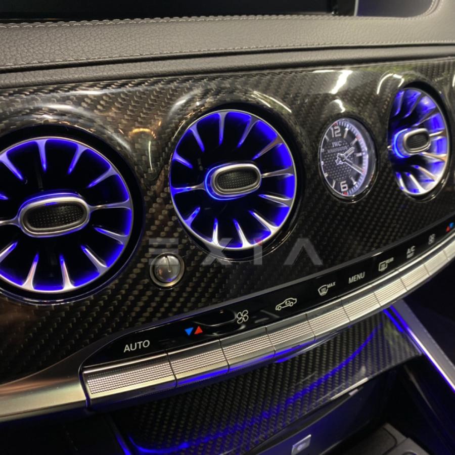 Mercedes-Benz ★国内発送 即納★W222 Sクラス 後期 AC吹出口 アンビエントライト連動 フロント リアセット エアコン ...