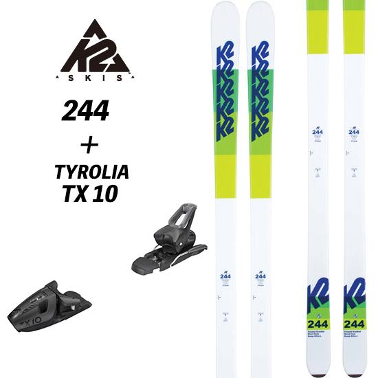 K2（スキー、スノーボード） 25/26 244 K2 + TYROLIA TX 10 GW モーグルスキー コブ 軽量セット : WSPヤフーショップ - 通販 - Yahoo!ショッピング