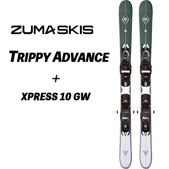 スワロー 23/24 TRIPPY ADVANCE トリッピーアドバンス ショートスキー ZUMA ツマ SWALLOW SKI ファンスキー スキーボード : WSPヤフーショップ - 通販 ...