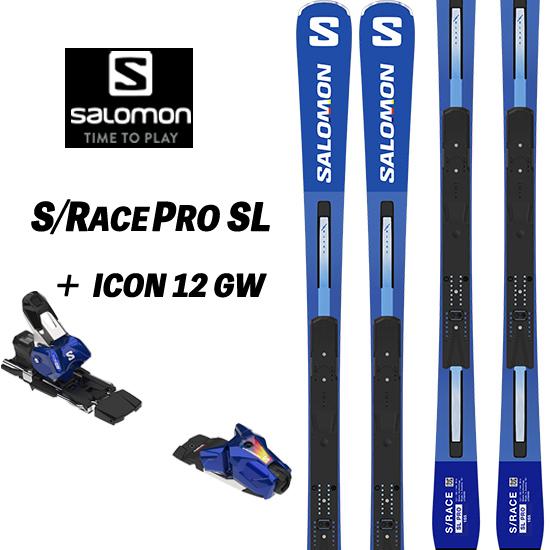 SALOMON 24/25 S/RACE PRO SL + ICON 12 GW SレースSLプロ サロモン BLADEテクノロジー ...