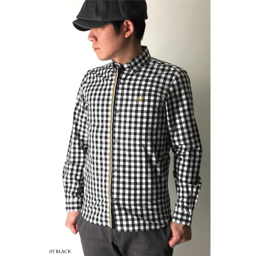 FRED PERRY (フレッドペリー) ティップド トリム シャツ FRED PERRY (フレッドペリー) ティップド トリム シャツ