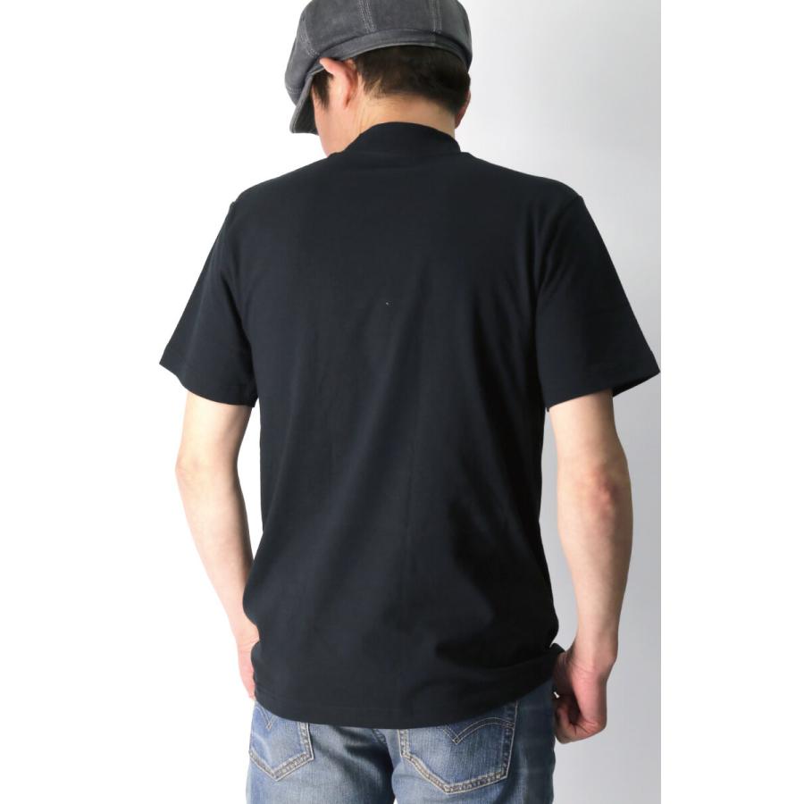 (へインズ) Hanes モックネック Tシャツ コットン100％ 1枚入り ヘビーウエイト メンズ レディース :HM1-X203 ...