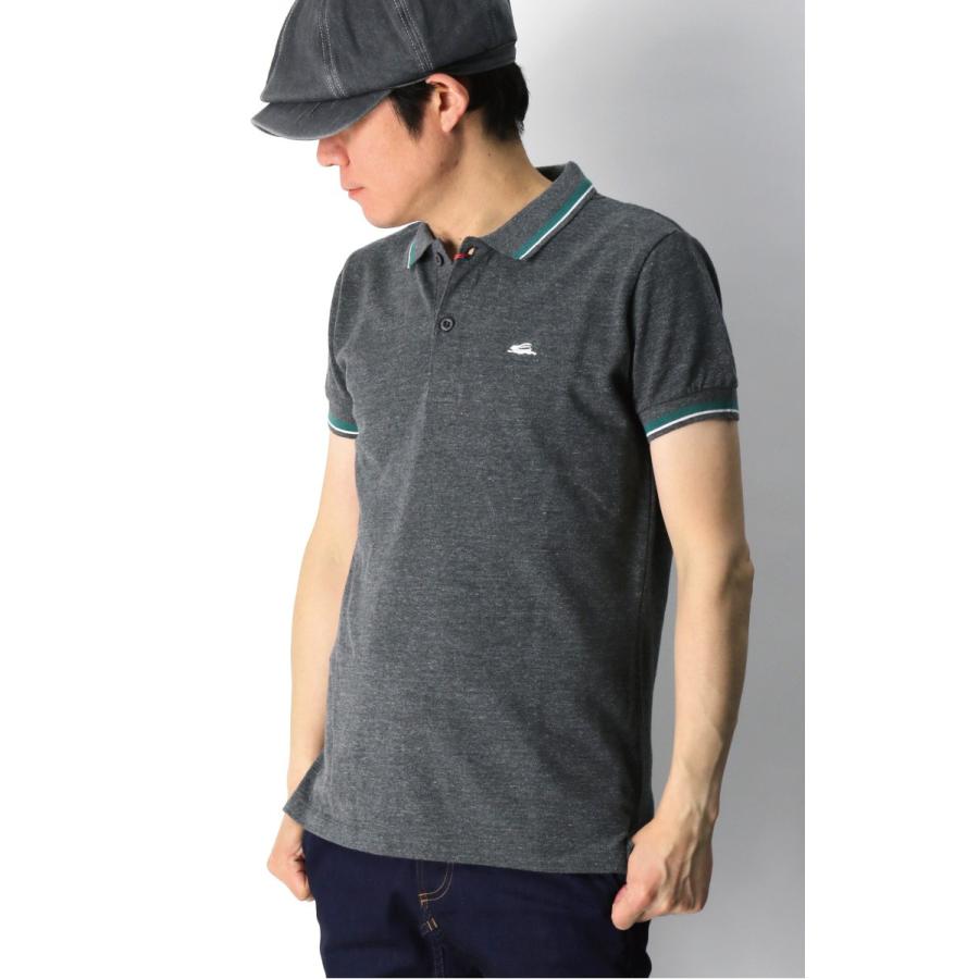 KRIFF MAYER 30%OFF!! (クリフメイヤー) ラインリブ ポロシャツ ポロ 鹿の子 メンズ レディース : retom ...