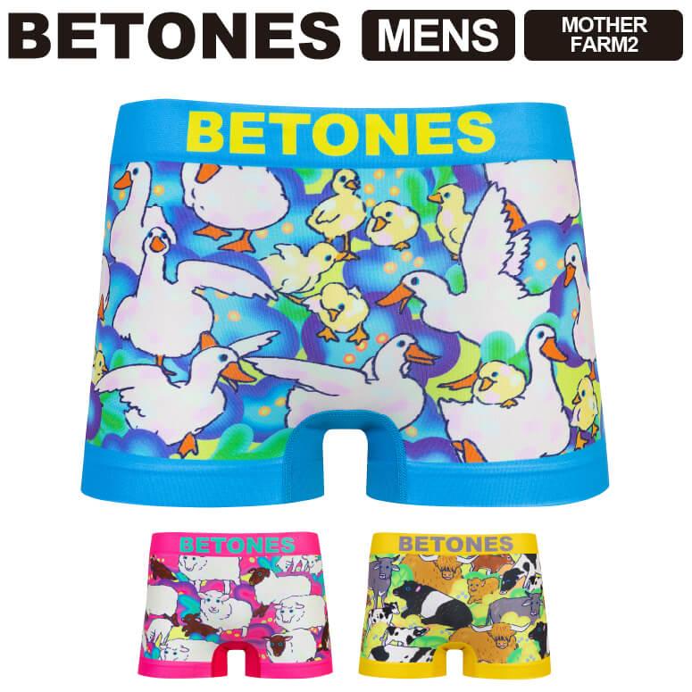 (ビトーンズ) BETONES MOTHER FARM2 (マザー牧場) メンズ ボクサーパンツ アンダーウエア パンツ 【父の日 プレゼント ...