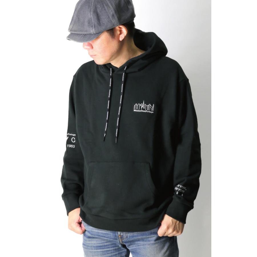 Manhattan Portage (マンハッタンポーテージ) スウェット シャツ パーカー プルオーバーパーカー 裏毛 メンズ レディース : retom - 通販 - Yahoo!ショッピング