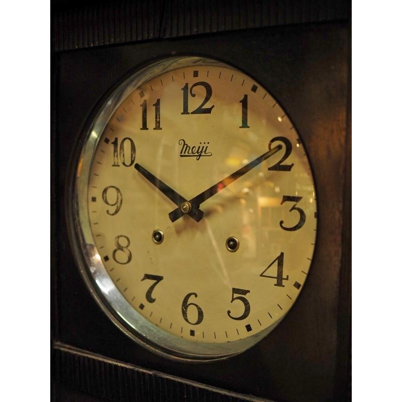 昭和レトロ大時計(不動)リメイクのガラスキャビネット 1950-60年代 古録展 送料別 Gサイズ 中古 品番C2791 : 古録展 古家具 ...