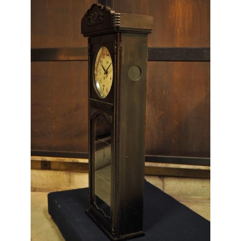 昭和レトロ大時計(不動)リメイクのガラスキャビネット 1950-60年代 古録展 送料別 Gサイズ 中古 品番C2791 : 古録展 古家具 ...