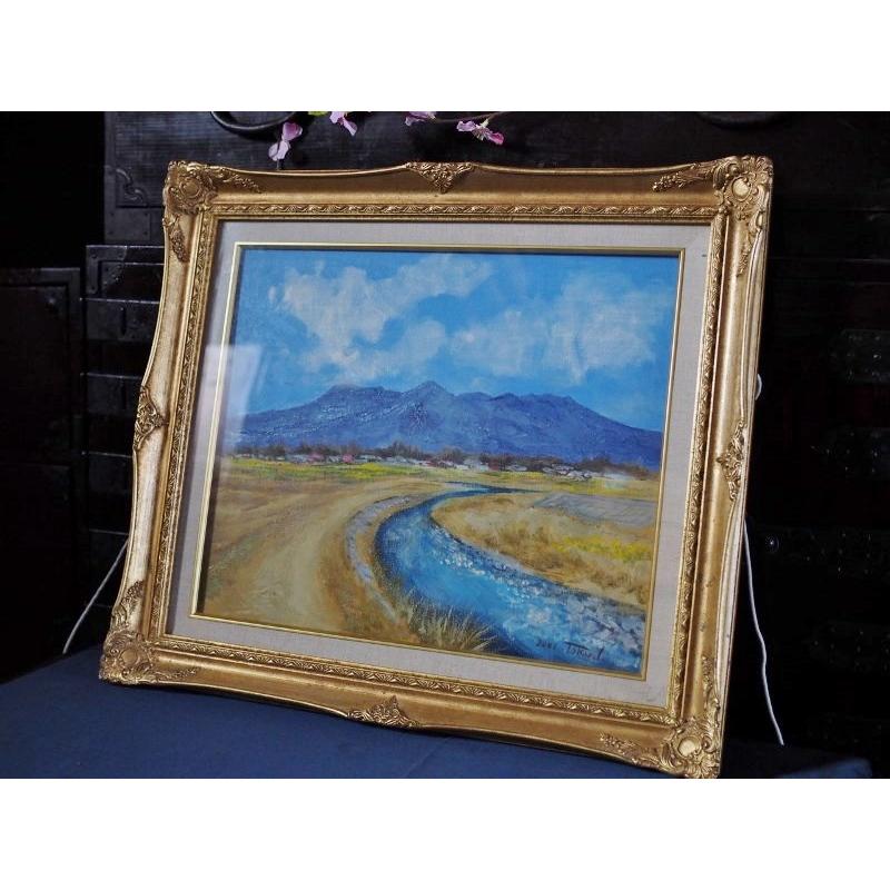 アートフレーム 現代アート 油彩画 作者知れず 古録展 送料別Dサイズ 中古 品番H15832 : 古録展 古家具 古道具 骨董買取 - 通販 ...