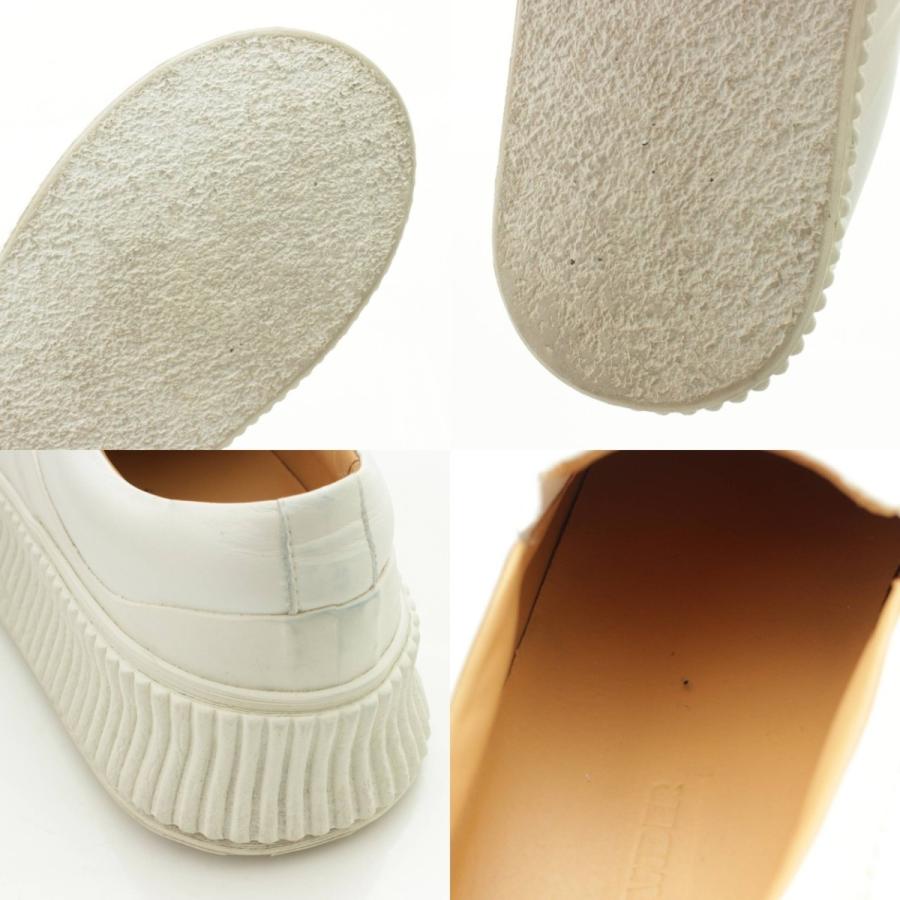 ジルサンダー】Jil Sander レザー スリッポン スニーカー ジルサンダー】Jil Sander レザー スリッポン スニーカー