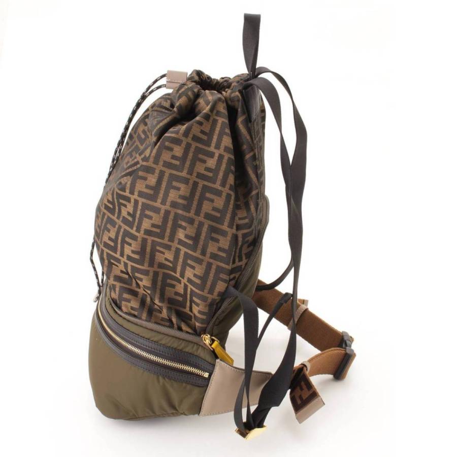 Fendi FFナイロン 2wayバックパック ベルトバッグ リュック 7VZ055 カーキ×ブラウン 未使用 130586 : 130586 : www.retro.jp - 通販 ...