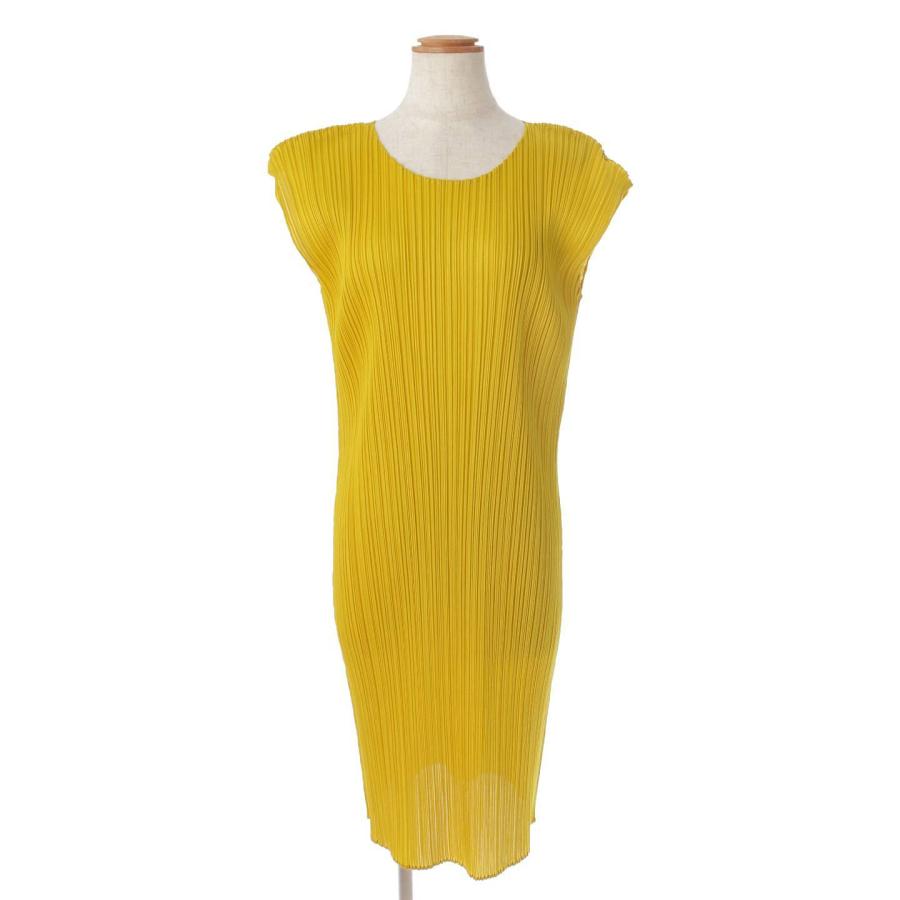PLEATS PLEASE ISSEY MIYAKE 【プリーツプリーズ イッセイミヤケ】PLEATS 21AW ノースリーブ ワンピース ...