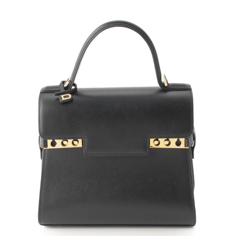 DELVAUX 【デルヴォー】Delvaux タンぺートPM レザー 2WAY ハンドバッグ AA0505 AAX0 99ZDO NOS ...