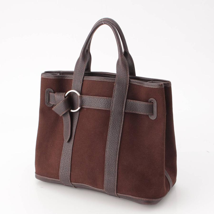 HERMES 【エルメス】Hermes K刻印 プティットサンチュールPM キャンバス ハンド トート バッグ ブラウン 【中古】【正規品保証】204408 : www.retro.jp ...