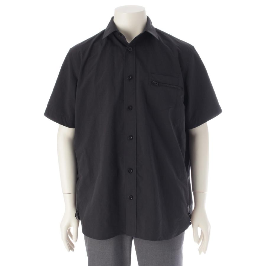 sacai サカイ 24年 Matte Taffeta Shirt 半袖シャツ 24-03358M sacai サカイ 24年 Matte Taffeta Shirt 半袖シャツ 24-03358M