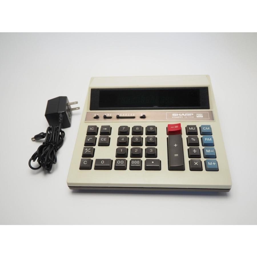 SHARP COMPET CS-1122D ACアダプタ付き シャープ 卓上 FL電卓 ビンテージ : レトロ雑貨専門店 ReTRN - 通販 - Yahoo!ショッピング
