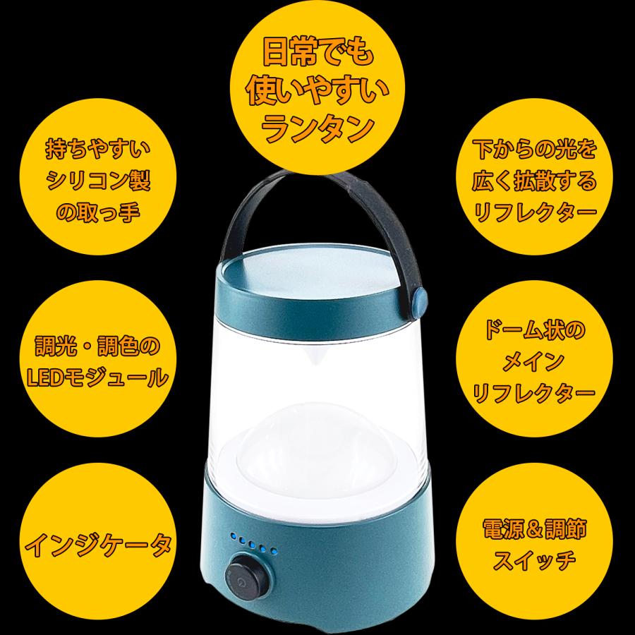 REUDO リュウド 乾電池 USB充電両対応 ハイブリッドパワーランタン 単三 x 4本または内蔵リチウムイオン充電池で使える 災害時にも ...