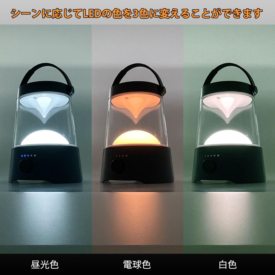 REUDO リュウド 乾電池 USB充電両対応 ハイブリッドパワーランタン 単三 x 4本または内蔵リチウムイオン充電池で使える 災害時にも ...