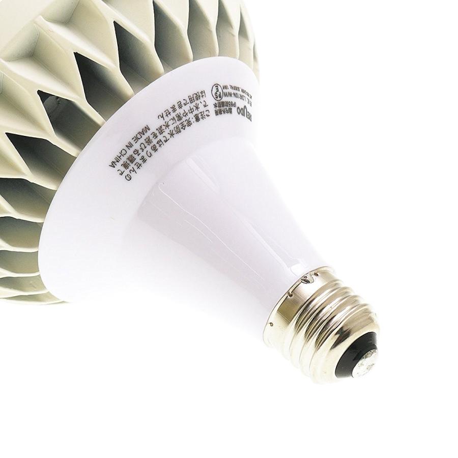 LED電球 防水 看板照明 18W 1800lm 昼白色 5000K PAR38形 E26口金 PSE適合 岩崎電気 パナソニック 東芝ライテックのアイランプホルダに対応 1個入り : リュウ ...